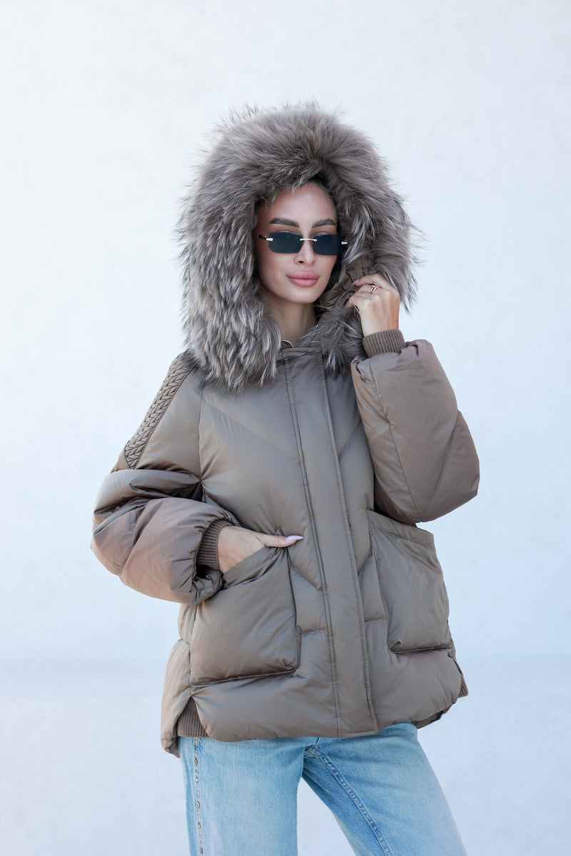 Genuine Fur Trim Down Fill Coat – Alaska® Outerwear Company